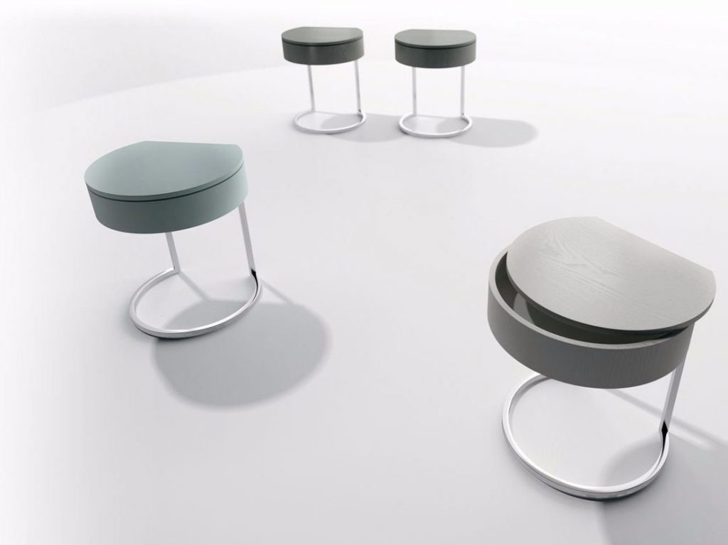 Comodini di design: 40 modelli originali per rinnovare la camera da letto