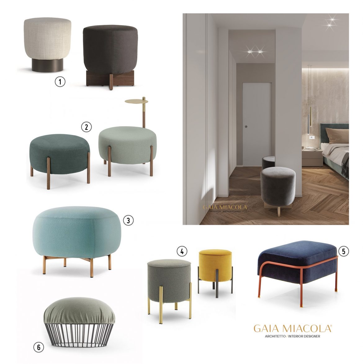40 Pouf di Design per lo styling dei tuoi angoli di casa